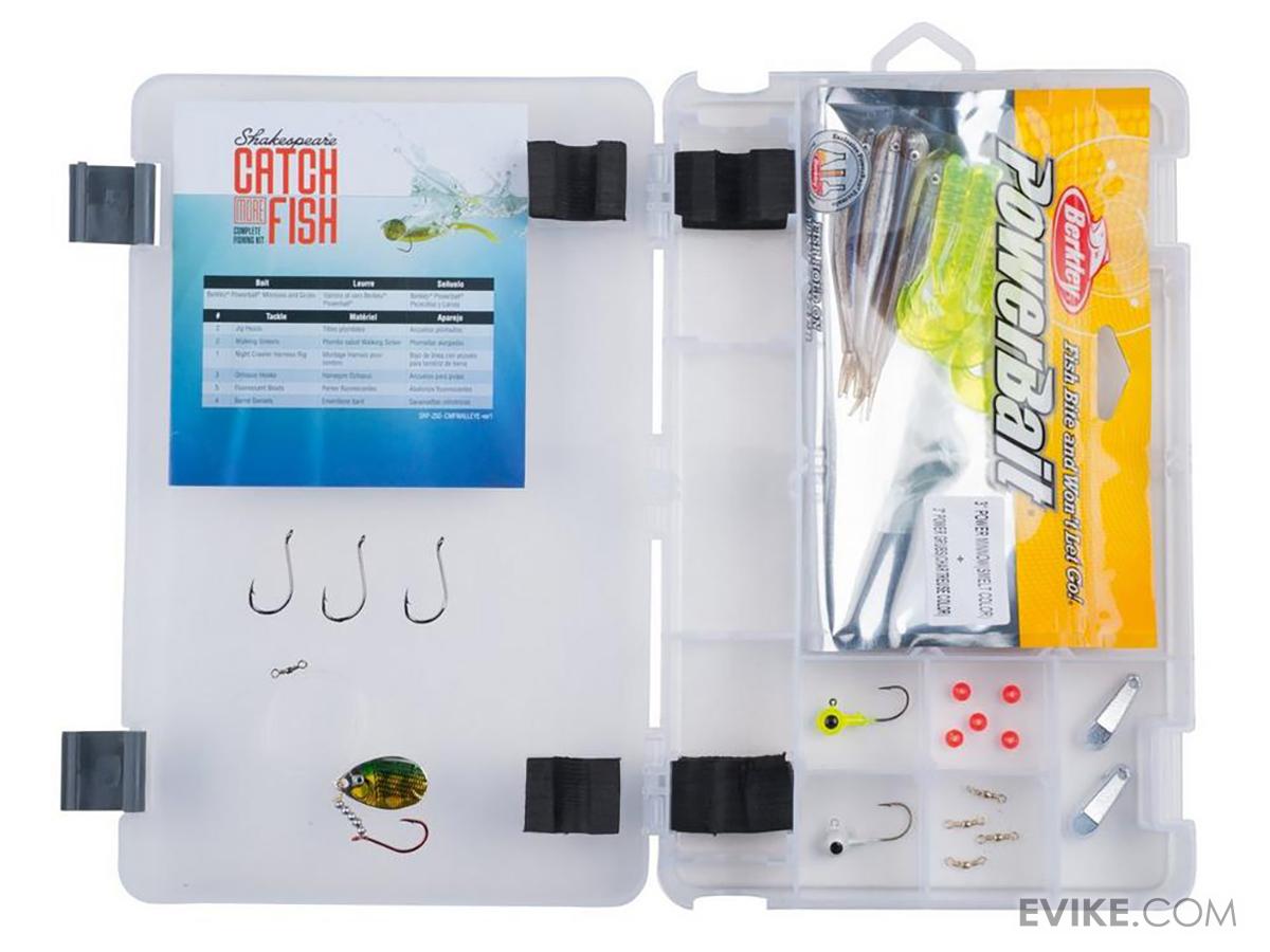 Shakespeare Catch More Fish™ Tackle Box Kit (Model: Walleye), MORE, Fishing, Box and Bags ...