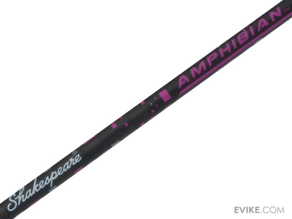 Shakespeare Amphibian® Spinning Combo Fishing Rod & Reel (Color: Pink ...
