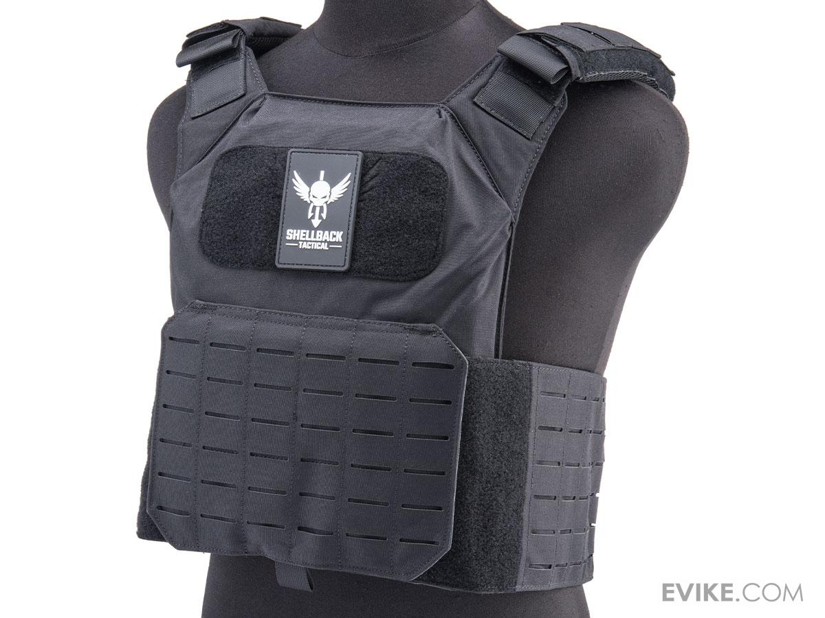Shellback Tactical Shield Plate Carrier (Color: Black), Tactical Gear ...