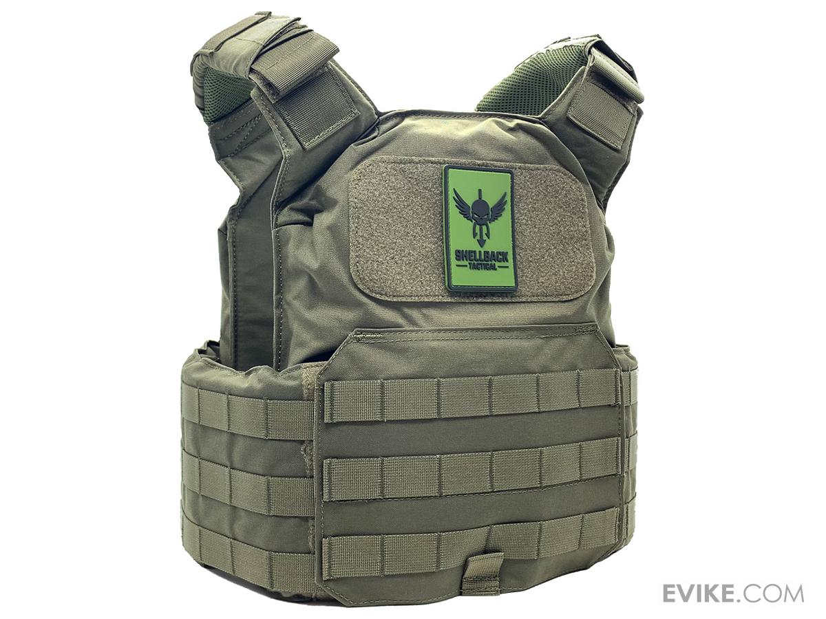 Shellback Tactical Shield Plate Carrier (Color: Ranger Green), Tactical ...