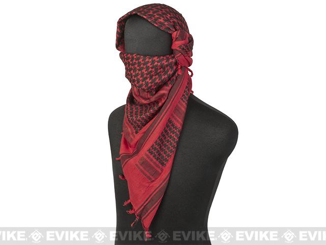 Matrix Woven Coalition Desert Shemagh / Scarves (Color: Red / Black ...