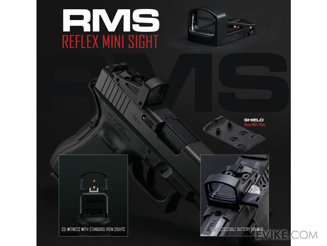 Shield Sights Reflex Mini Sight RMS (Model: 4 MOA), Accessories & Parts ...