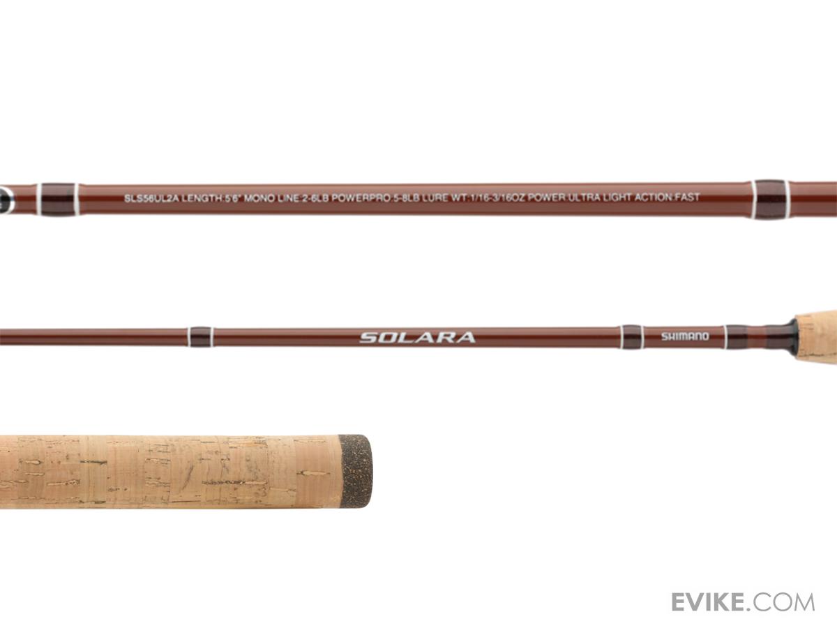 Shimano Solara A Series Spinning Fishing Rod (Model: SLS56UL2A), MORE ...