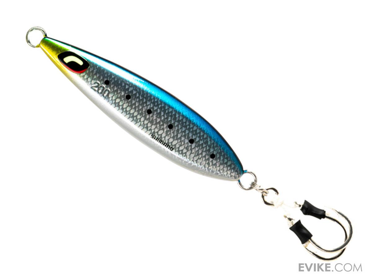 Shimano Butterfly Wing-Fall Fishing Jig (Color: Blue Sardine / 200g ...