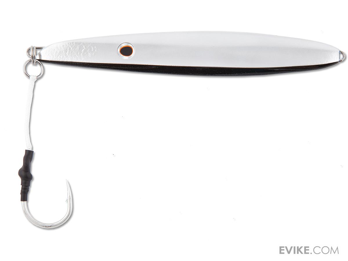 Shimano Butterfly Flat Side Jig (Color: Black Silver / 112g / #5/0 Hook ...