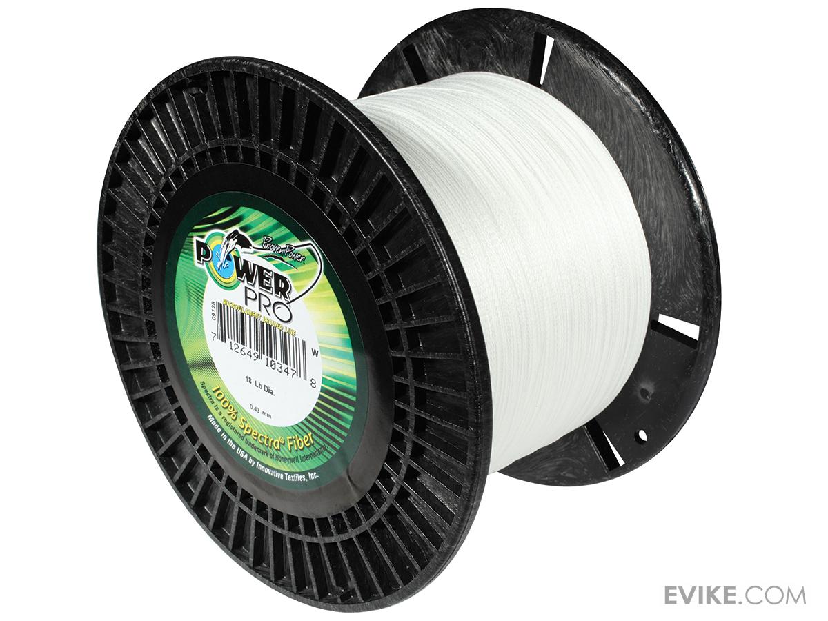 Power Pro Spectra Fiber Braided Fishing Line (Color: White / 80 Pounds ...