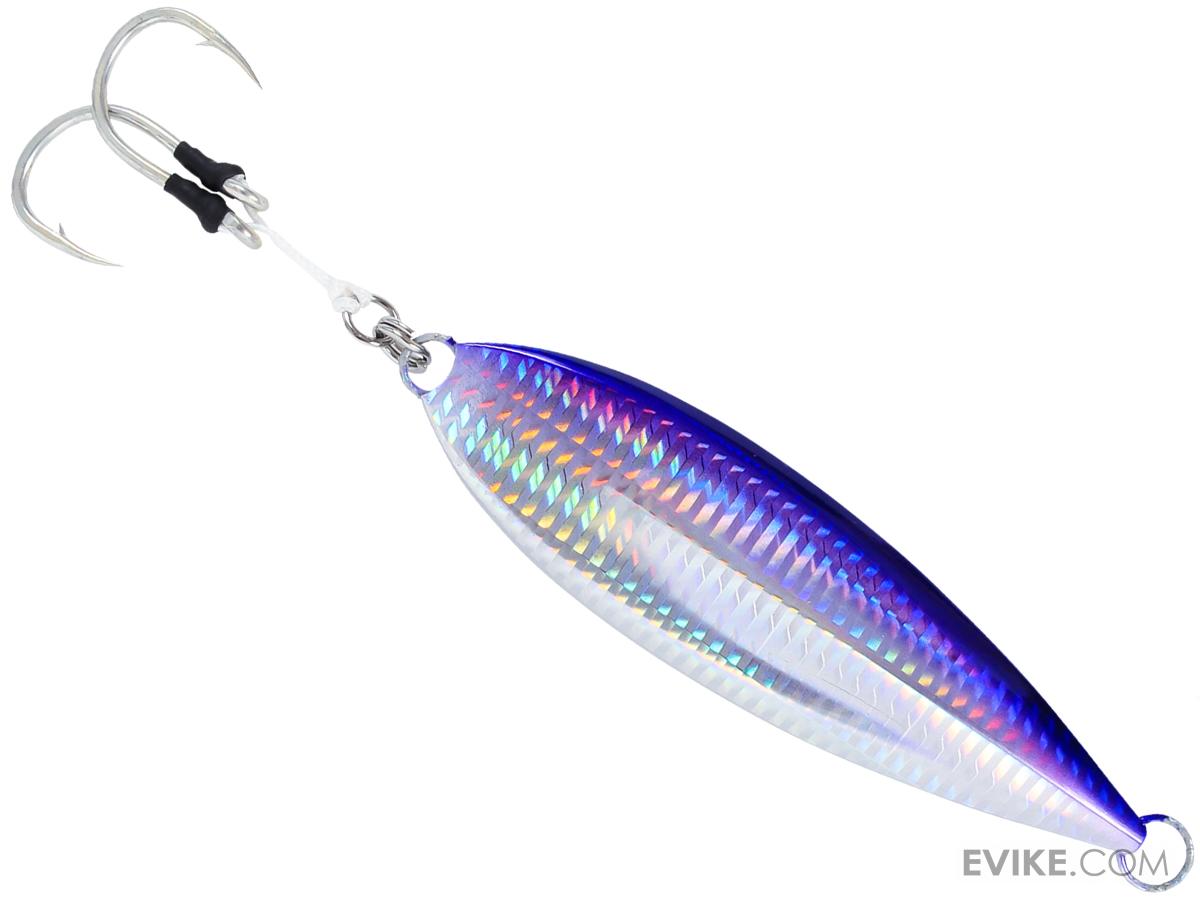 Shimano Butterfly Flat Fall Jig (Color: Purple Silver / 160g), MORE ...