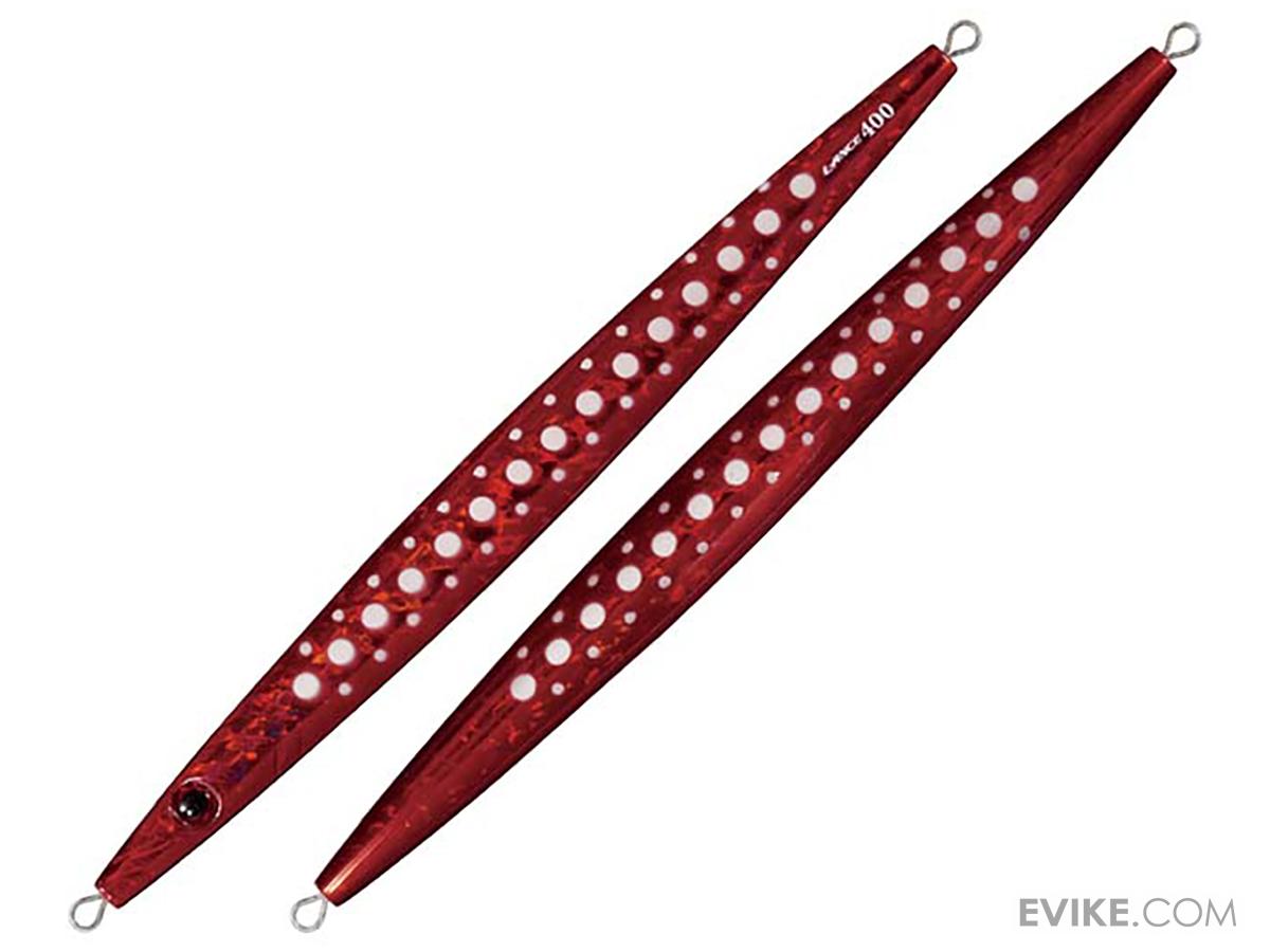 Shout! Fisherman's Tackle "Lance Heavy" Fishing Jig (Color: Red Dot ...