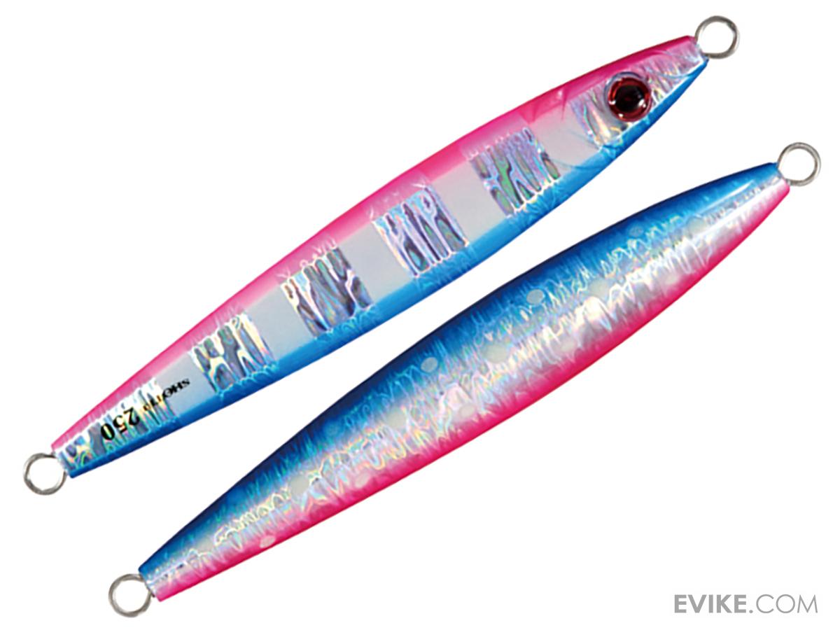 Shout! Fisherman's Tackle "Shotel" Fishing Jig (Color: Bluepink Zebra ...