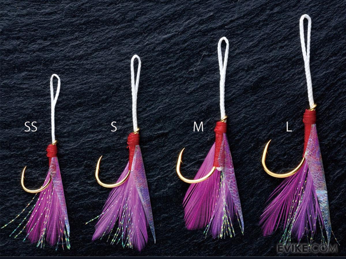 Shout! Fisherman's Tackle "Feather Jaco" Single Assist Hook (Size: SS ...
