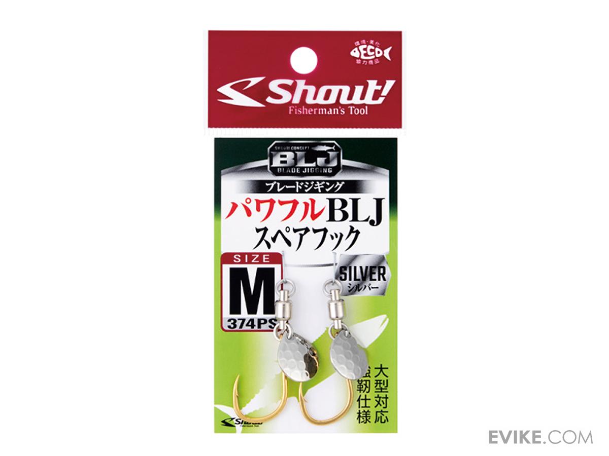 Shout! Fishing Tackle "Powerful Blade Jigging" Fishing Hooks (Color ...