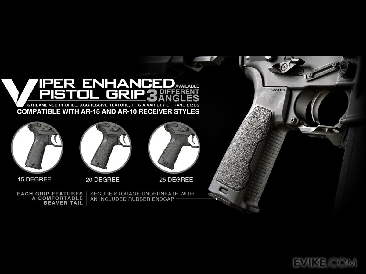 Strike Industries Viper Enhanced Pistol Grip For AR15 Series Rifles ...