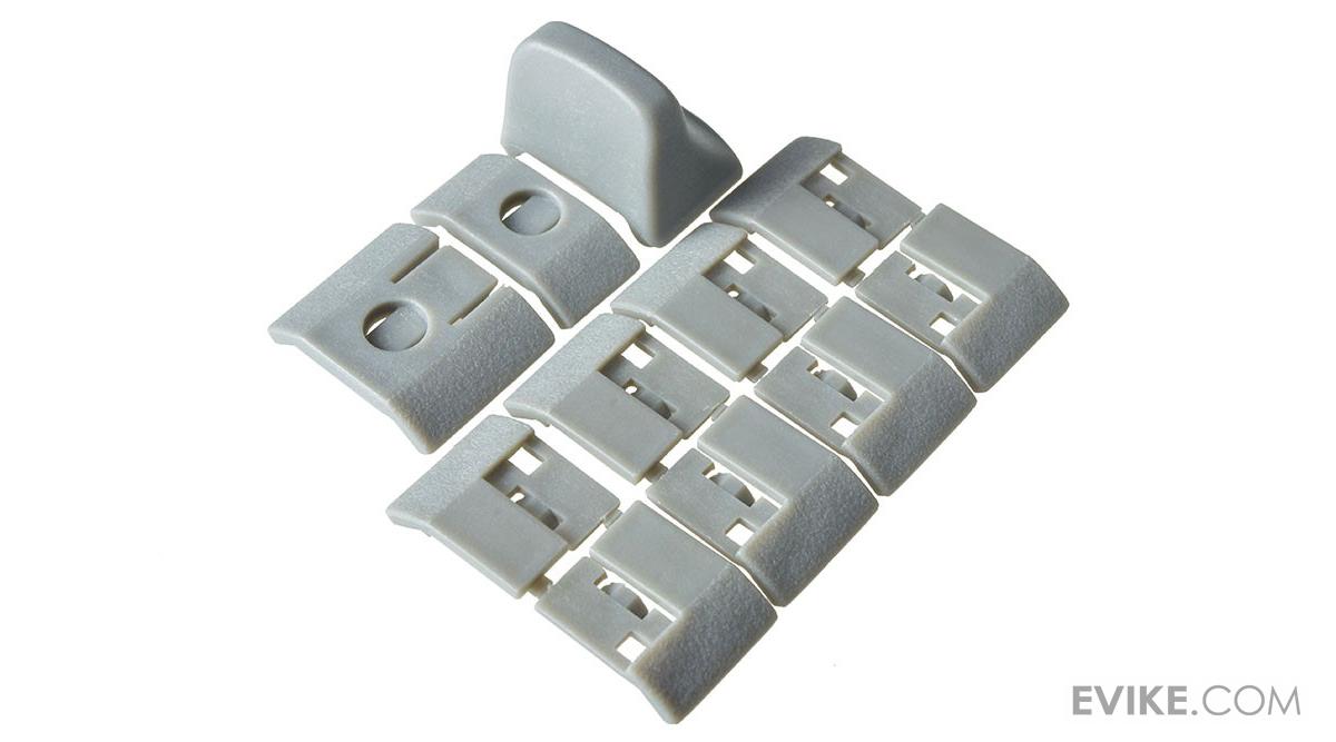 Strike Industries Keymod Rail Cover with Handstop (Color: Grey ...