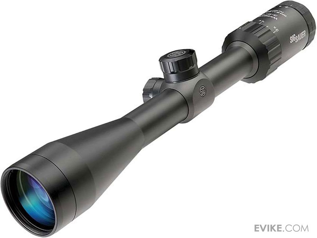 SIG SAUER WHISKEY3 3-9x40mm Rifle Scope (Reticle: Quadplex ...