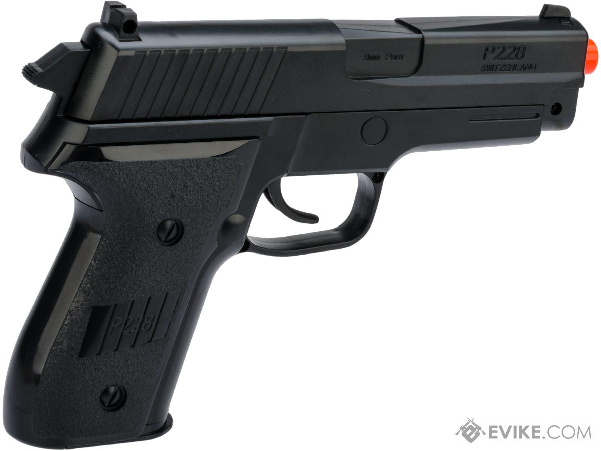 SIG Sauer Licensed P228 Spring Powered Airsoft Pistol, Airsoft Guns, Air Spring Pistols - Evike ...