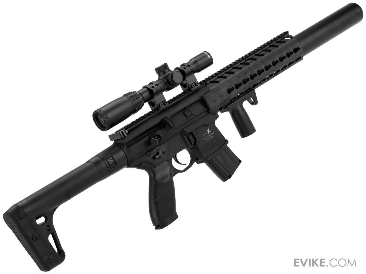 SIG Sauer MCX ASP Co2 Powered .177 cal Semi-Automatic Airgun w/ 1-4x24 ...