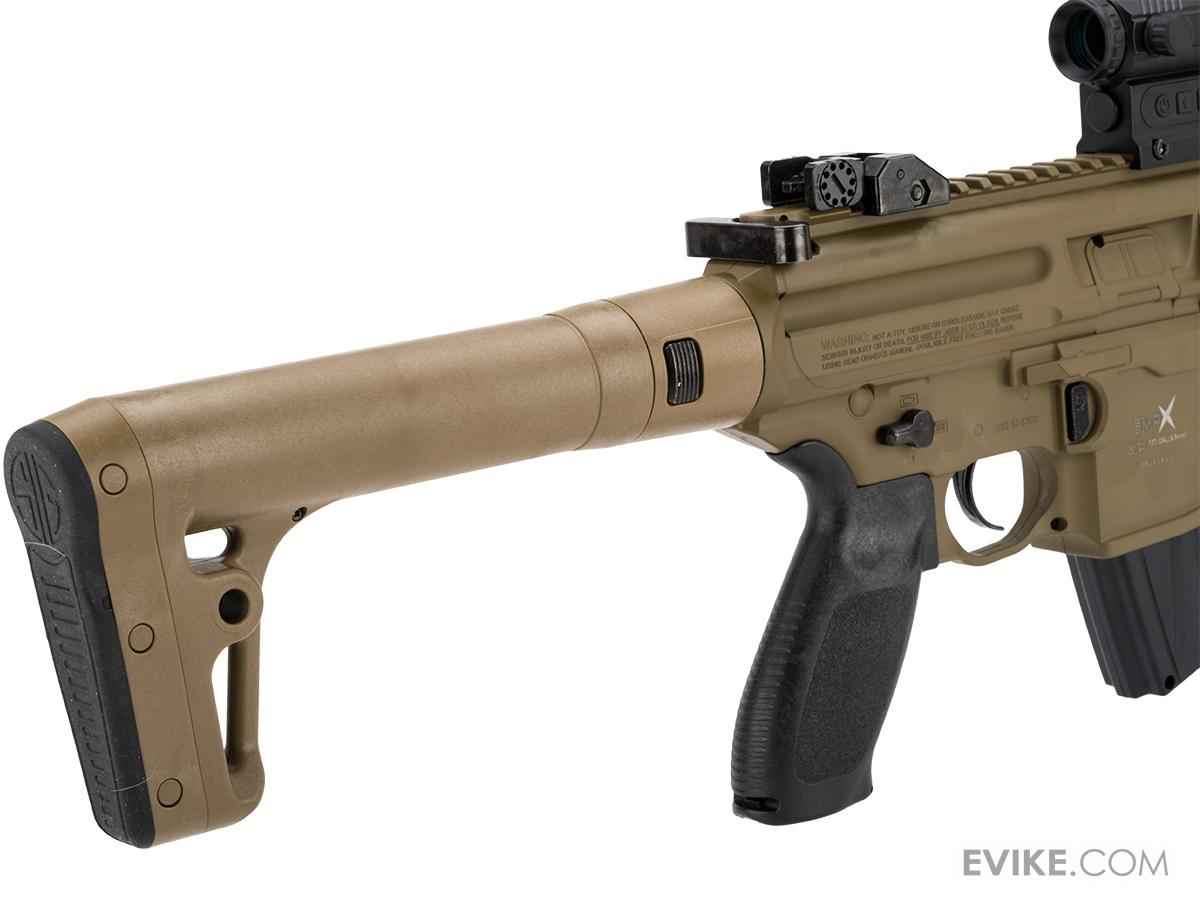 SIG Sauer MPX ASP Co2 Powered .177 cal Semi-Automatic Airgun w/ Red Dot ...