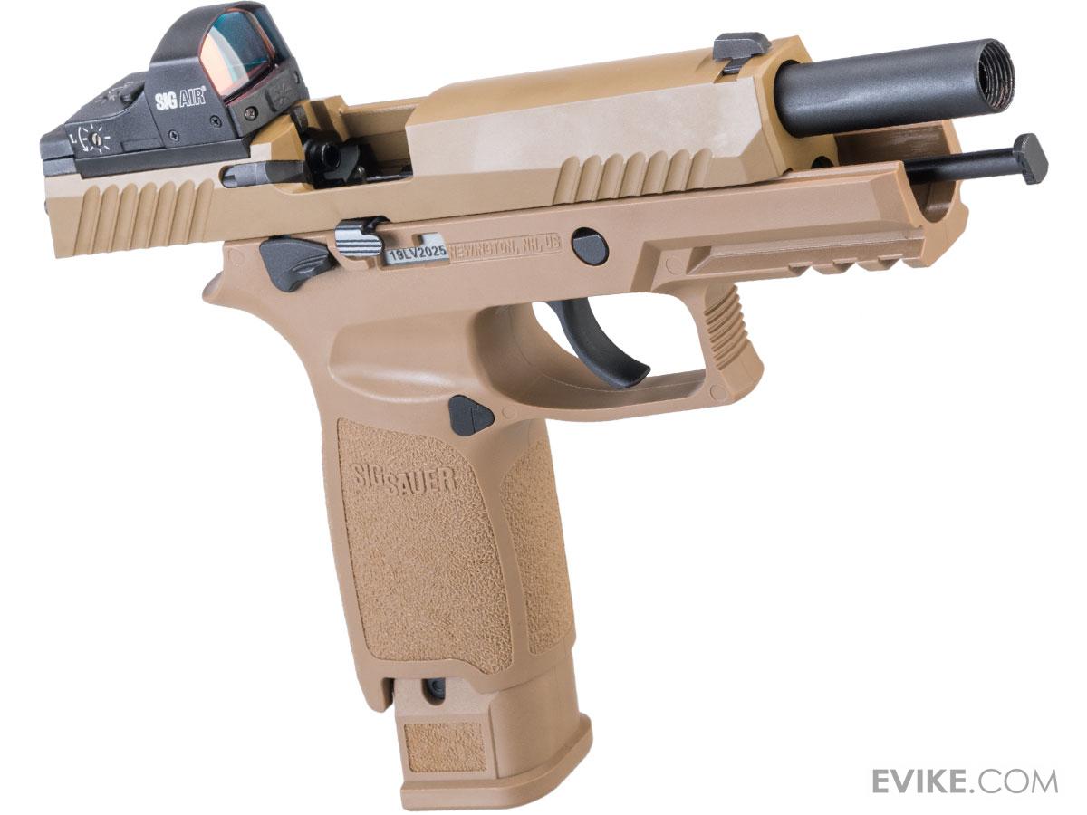 SIG Sauer ProForce P320 M17 MHS Airsoft GBB Pistol (Color: Tan / CO2 ...