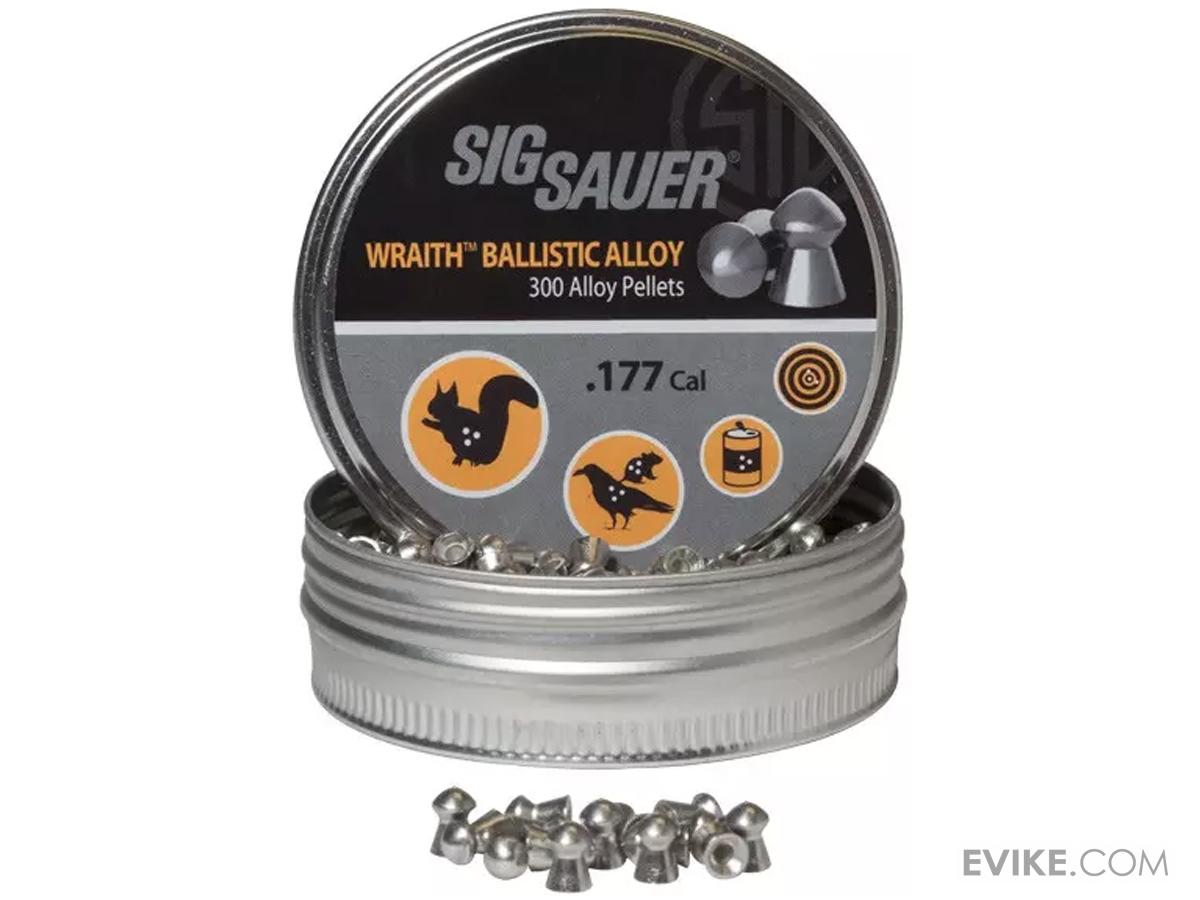 SIG Sauer Wraith Lead Domed .177 Caliber Pellets - 300 Rounds, MORE ...