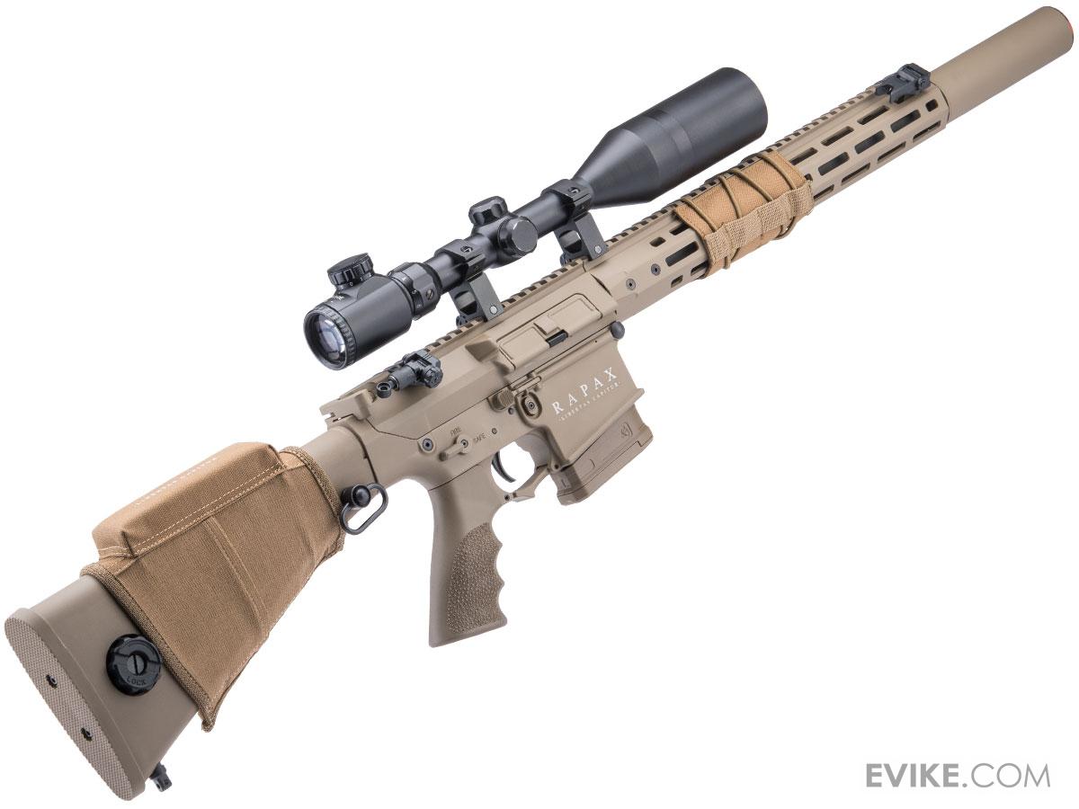 Secutor Arms RAPAX XXI Airsoft AEG DMR (Model: M4 / Tan), Airsoft Guns ...