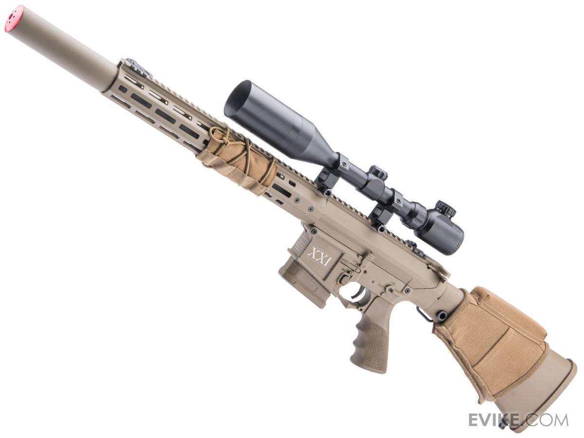Secutor Arms RAPAX XXI Airsoft AEG DMR (Model: M4 / Tan), Airsoft Guns ...
