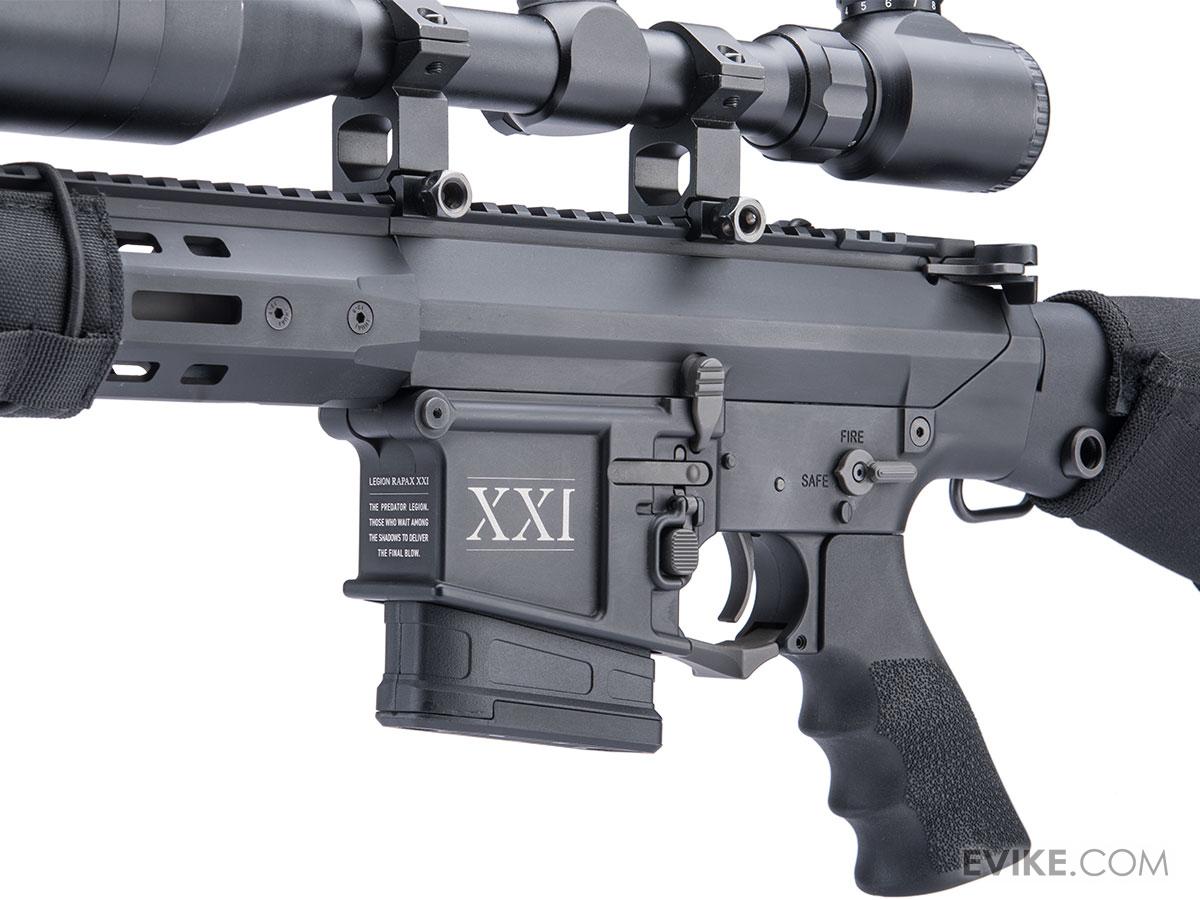 Secutor Arms RAPAX XXI Airsoft AEG DMR (Model: M3 / Black), Airsoft ...