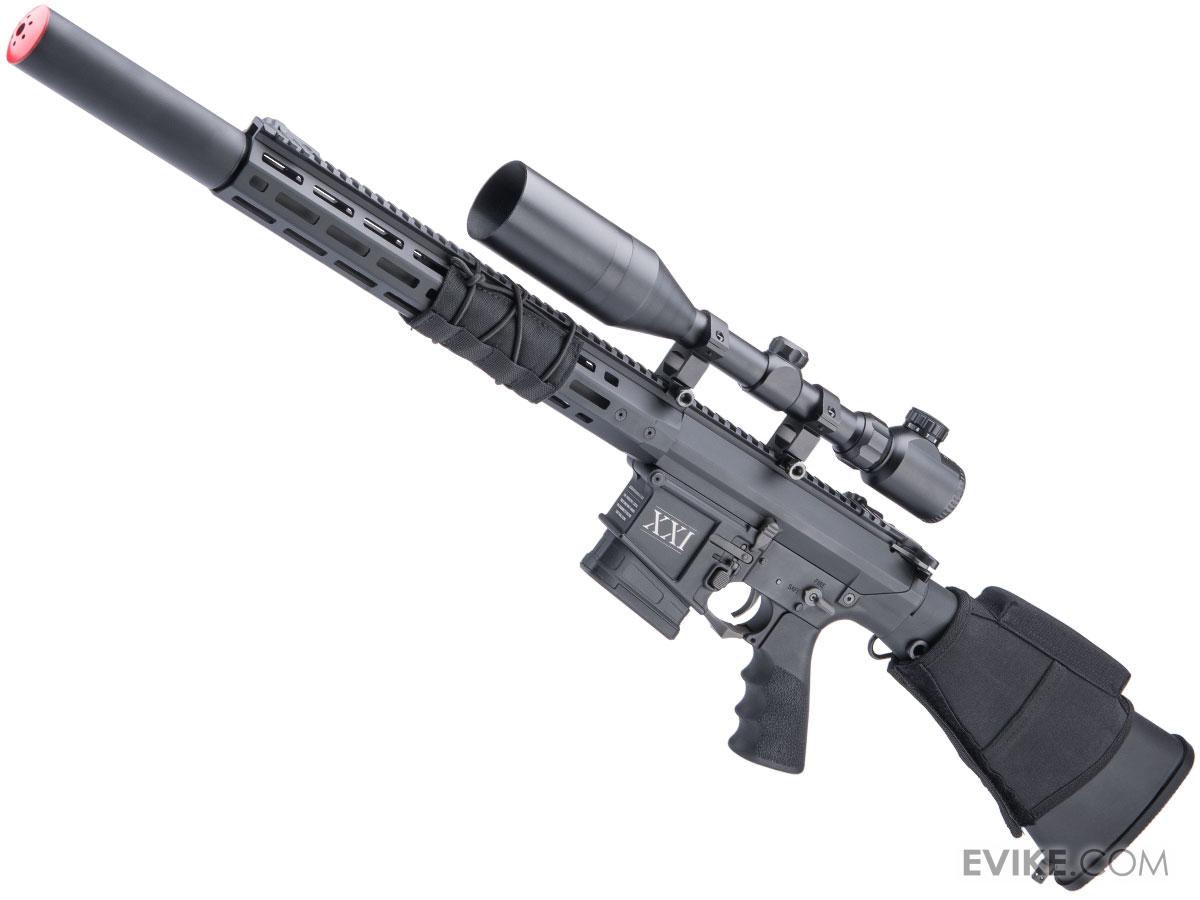 Secutor Arms RAPAX XXI Airsoft AEG DMR (Model: M3 / Black), Airsoft ...