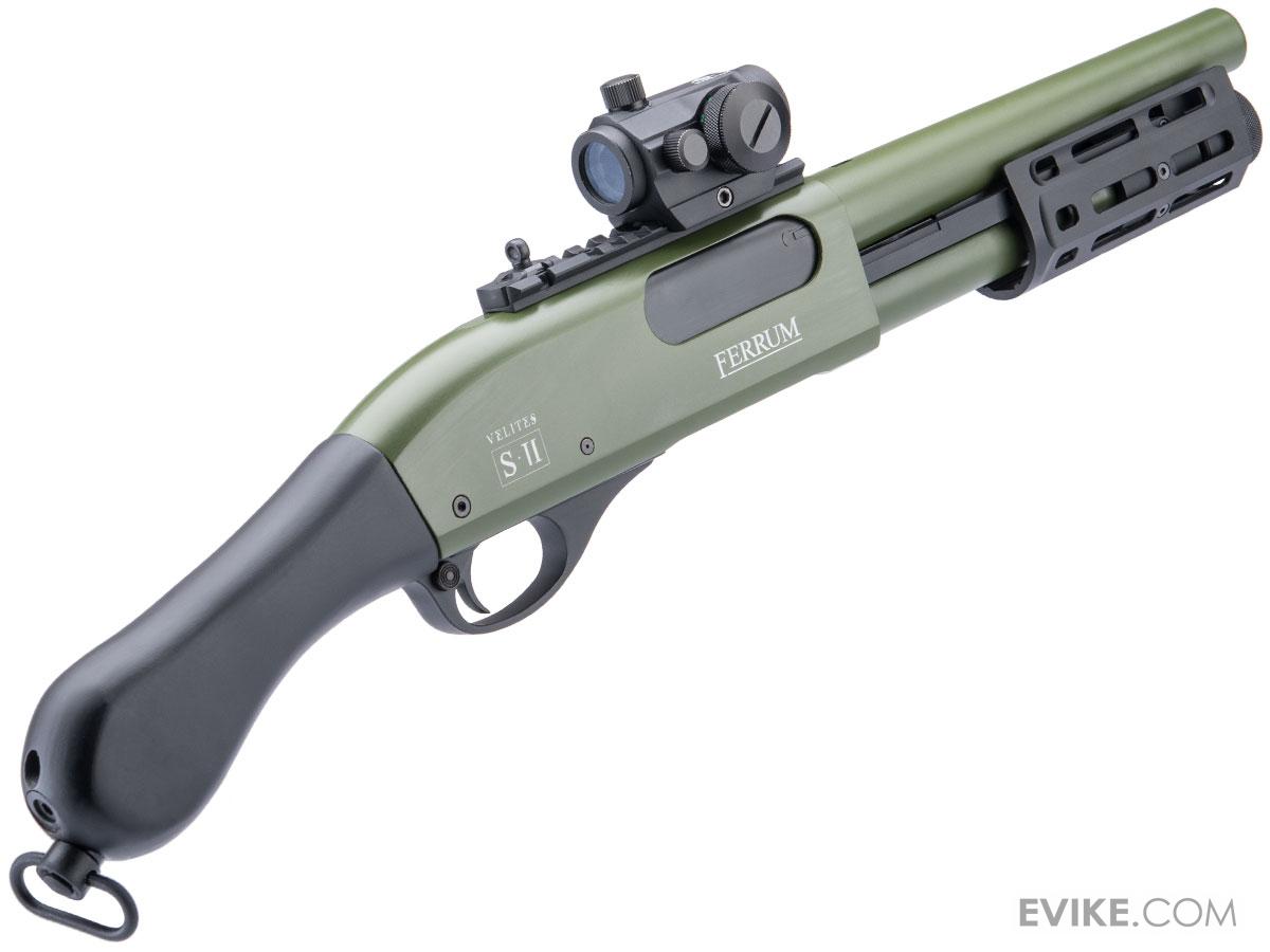 Secutor Arms Velites Ferrum Spring Powered Airsoft Tri-Shot Shotgun ...