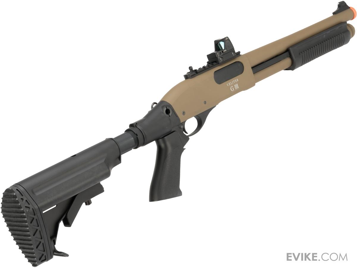 Secutor Arms Velites Gas Powered Airsoft Shotgun (Model: G-III / Tan ...