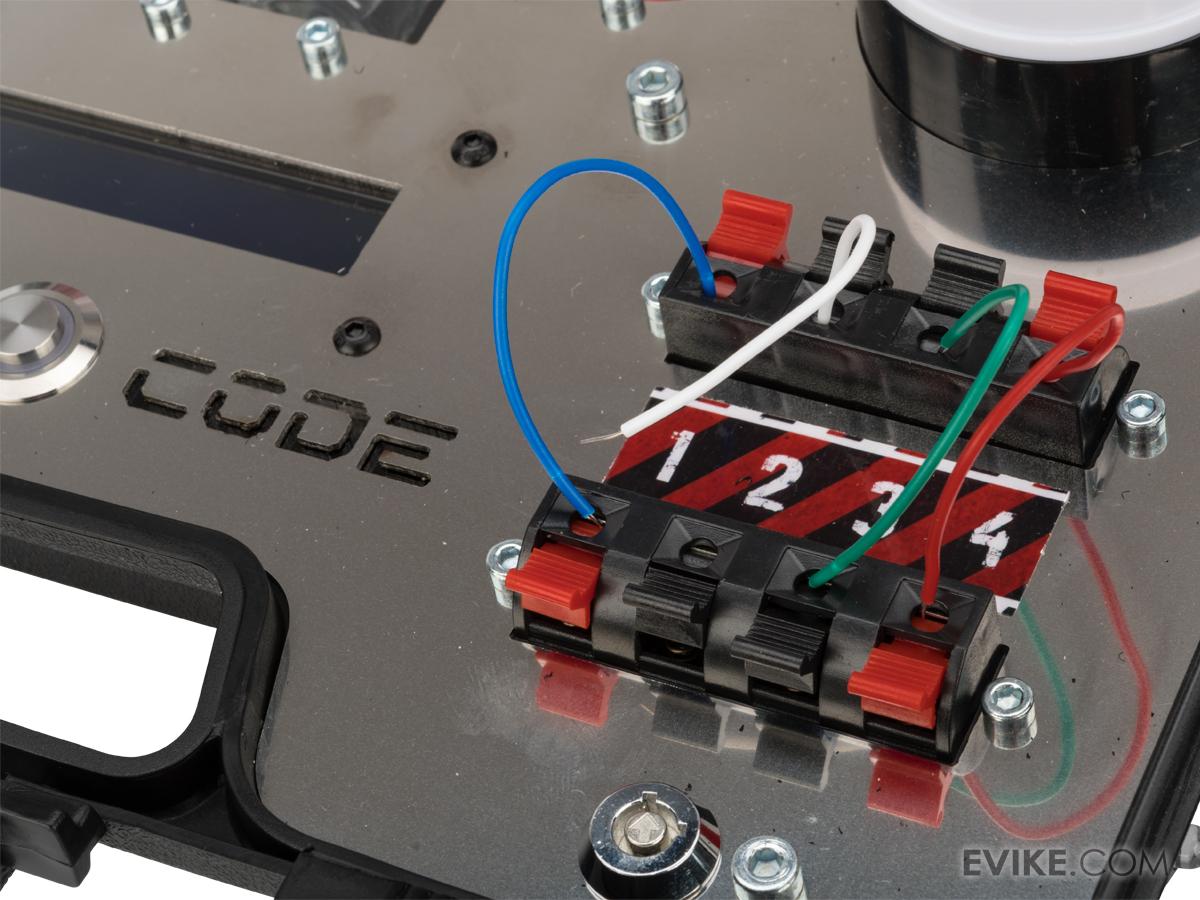 Duel Code Battery Powered Simulated Suitcase Bomb for Milsim / Training ...