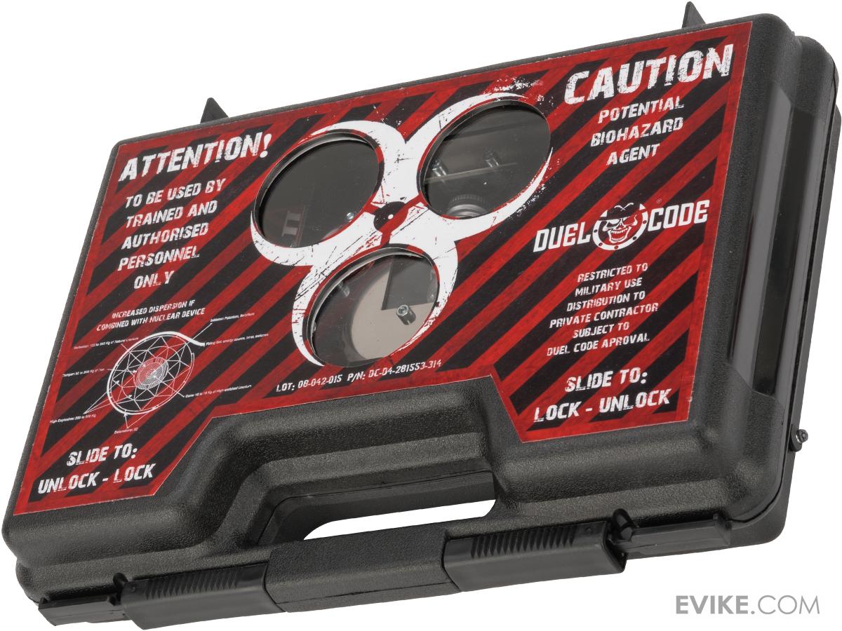 Duel Code Battery Powered Simulated Suitcase Bomb for Milsim / Training ...