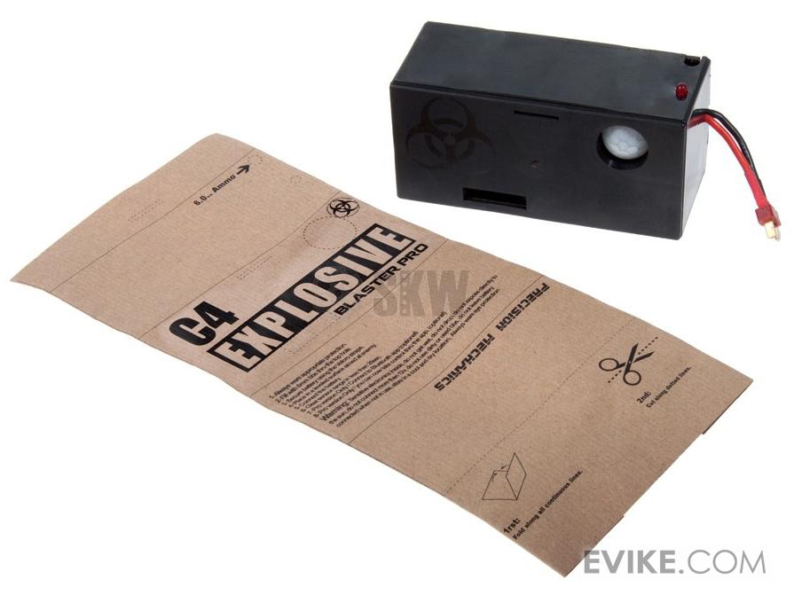 Skyway Airsoft Electronic Dummy C4 Brick (Model: Blaster Junior ...