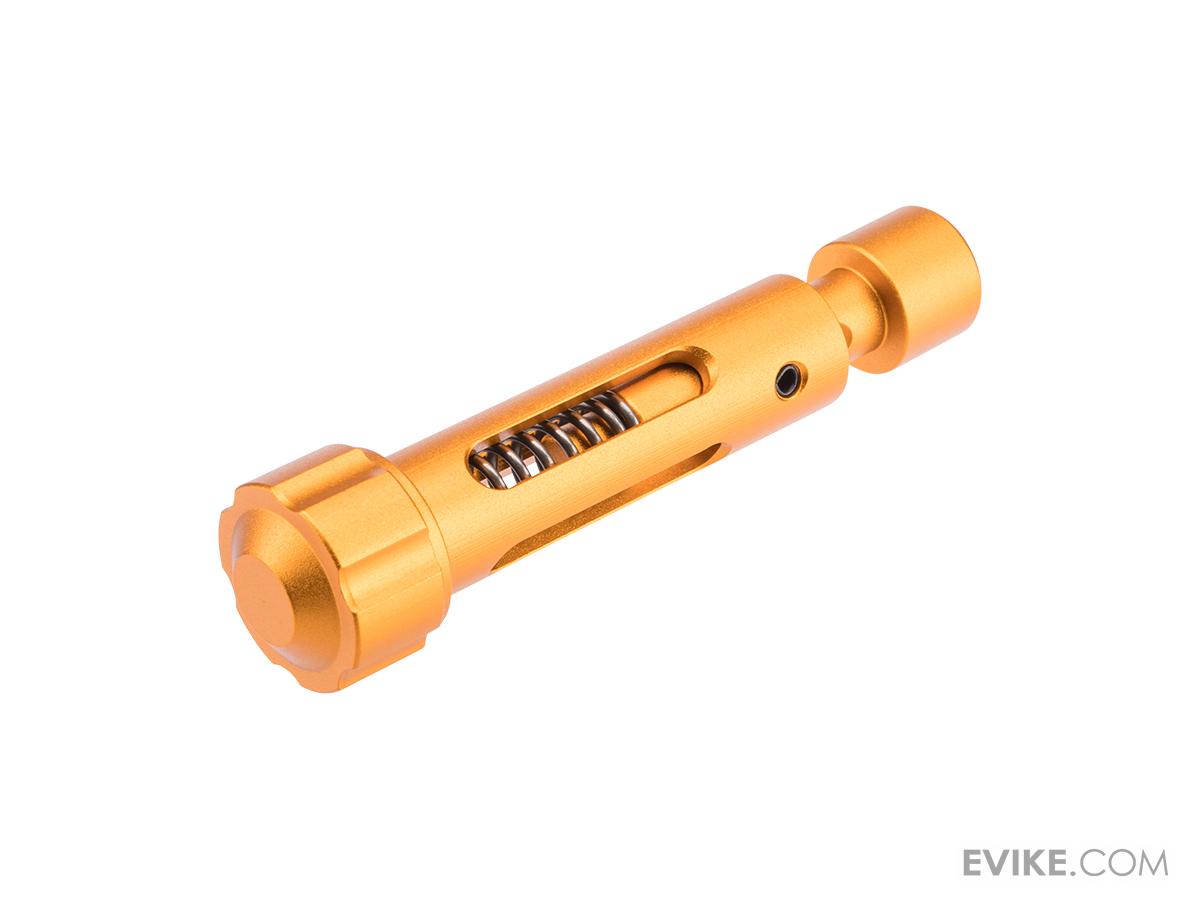 Slong Airsoft CNC Buffer for Tokyo Marui M4 MWS Gas Blowback Airsoft Rifles (Color: Gold ...