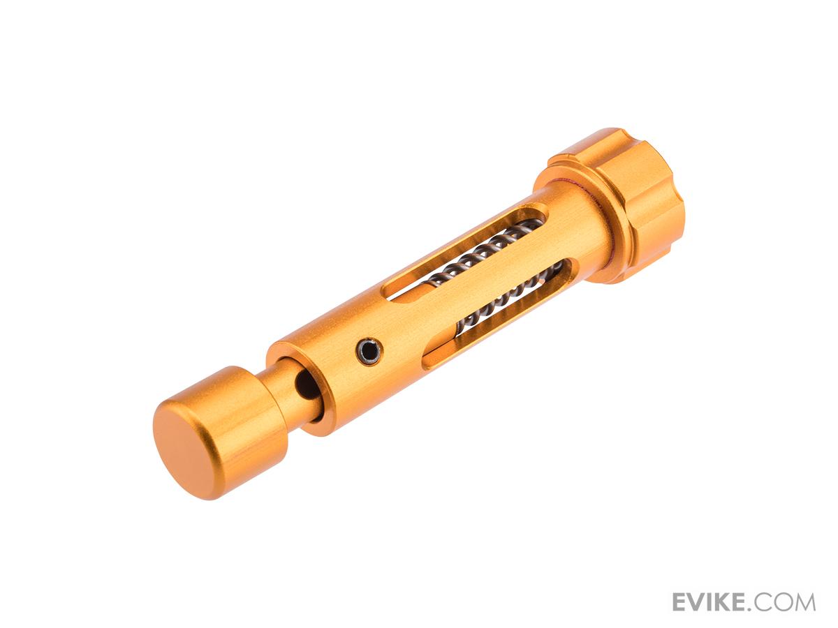 Slong Airsoft CNC Buffer for Tokyo Marui M4 MWS Gas Blowback Airsoft Rifles (Color: Gold ...