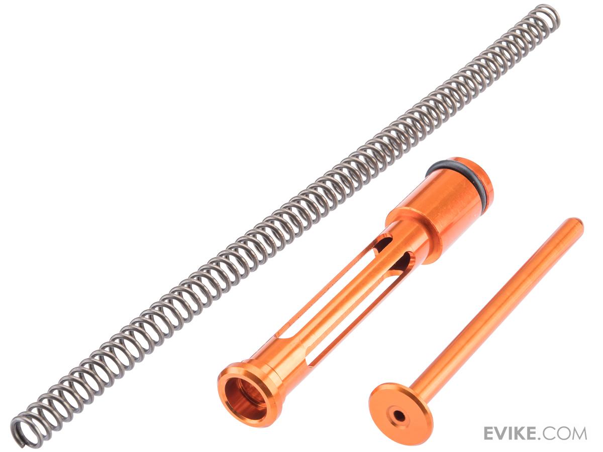 Slong Airsoft CNC Aluminum Piston Set w/ Spring & Spring Guide for ...