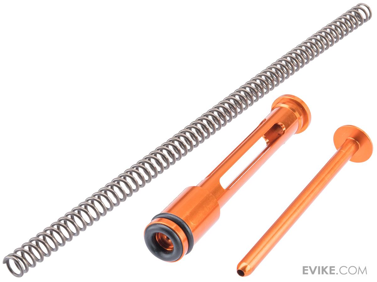 Slong Airsoft CNC Aluminum Piston Set w/ Spring & Spring Guide for ...