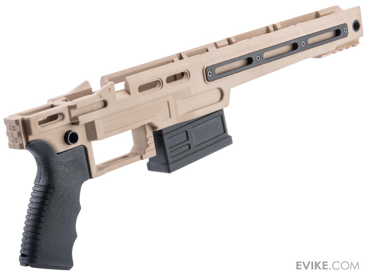 Slong Airsoft CSR-10 Tactical Stock w/ M-LOK Mounting Slots for VSR-10 ...