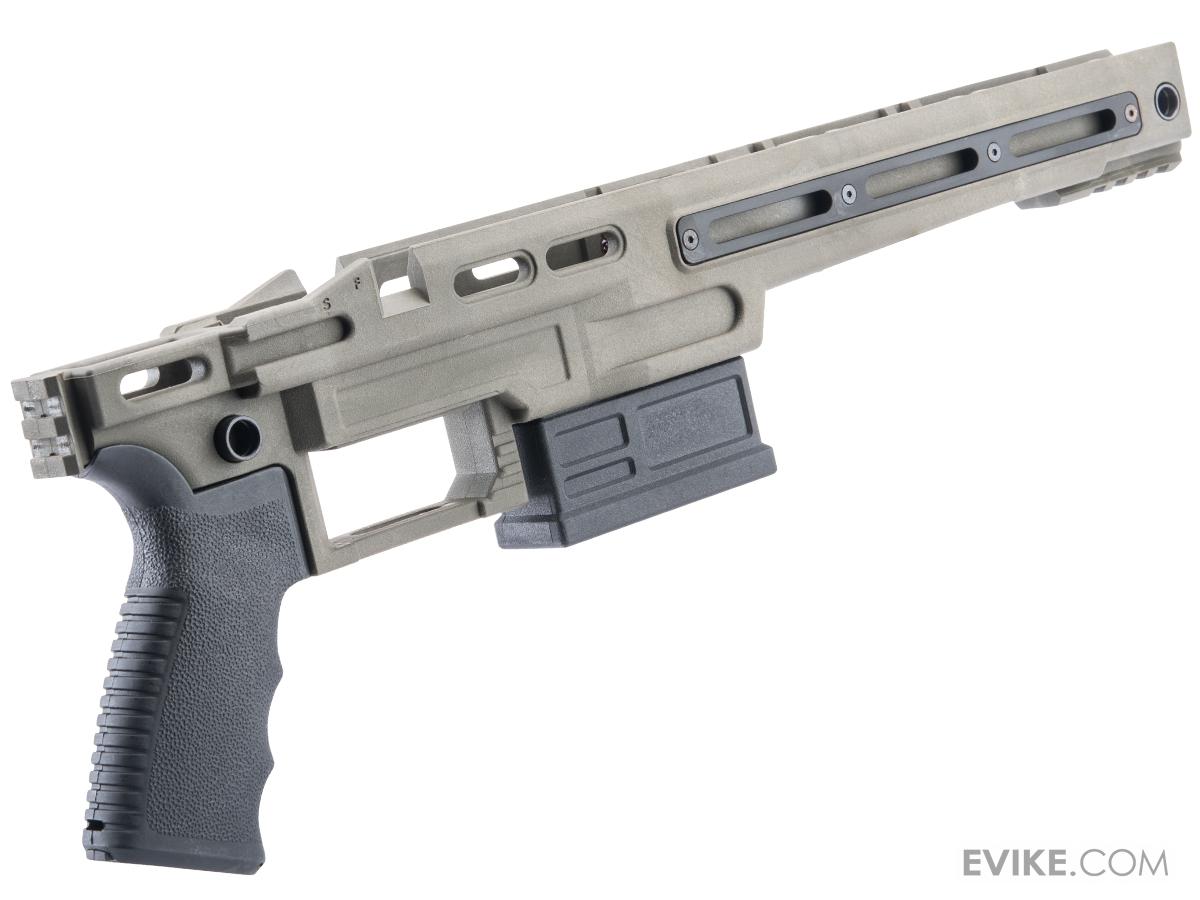 Slong Airsoft CSR-10 Tactical Stock w/ M-LOK Mounting Slots for VSR-10 ...