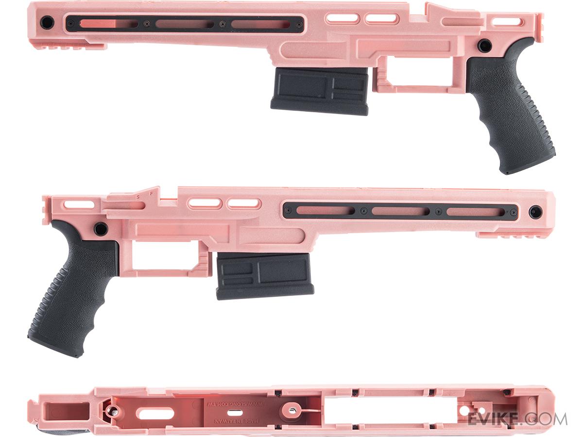 Slong Airsoft CSR-10 Tactical Stock w/ M-LOK Mounting Slots for VSR-10 ...