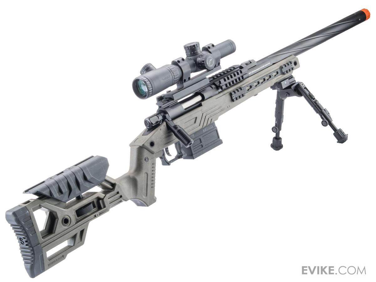 Slong Airsoft TSR-100 Airsoft Sniper Rifle (Model: Full Size / Olive ...