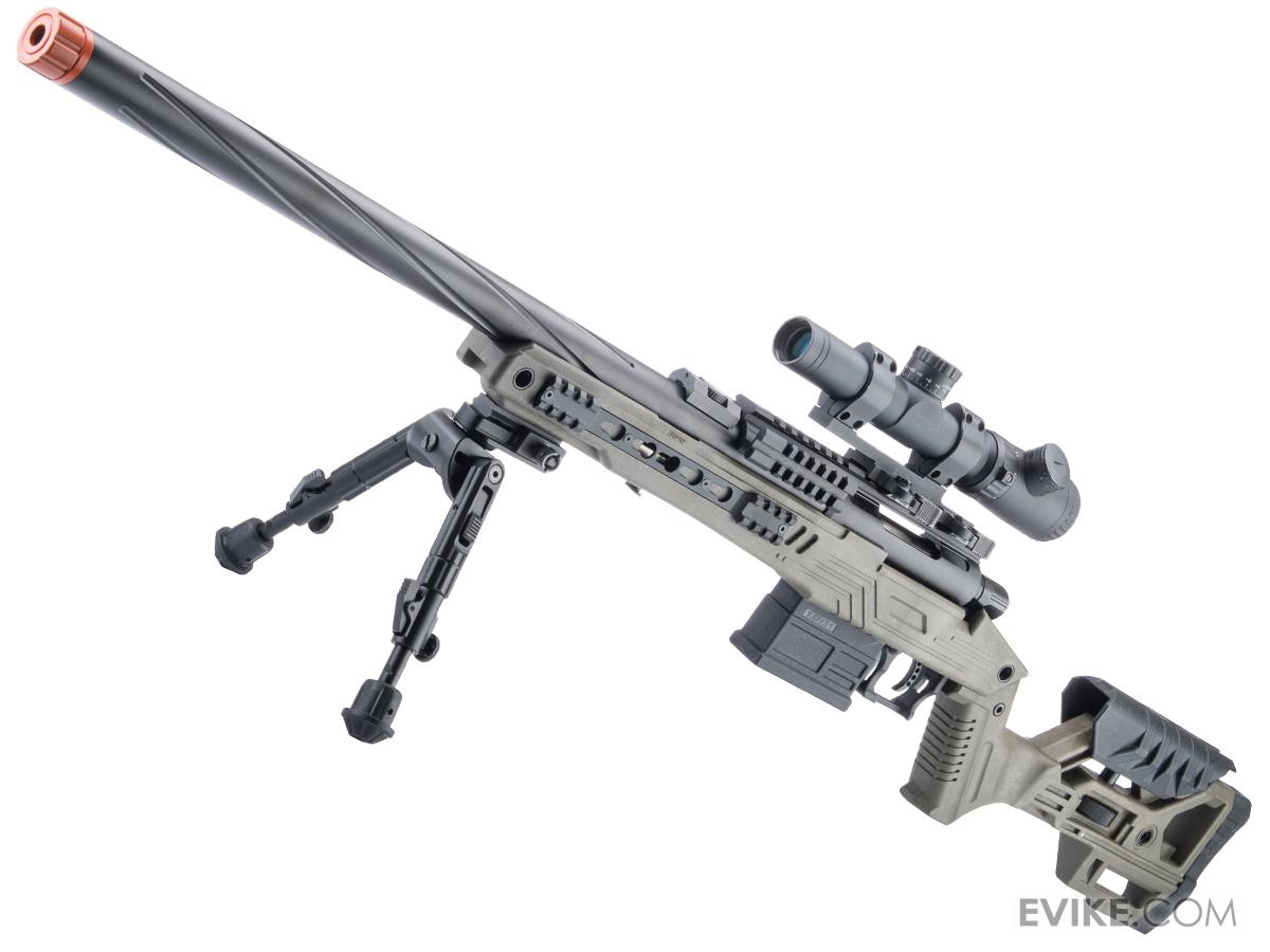 Slong Airsoft TSR-100 Airsoft Sniper Rifle (Model: Full Size / Olive ...