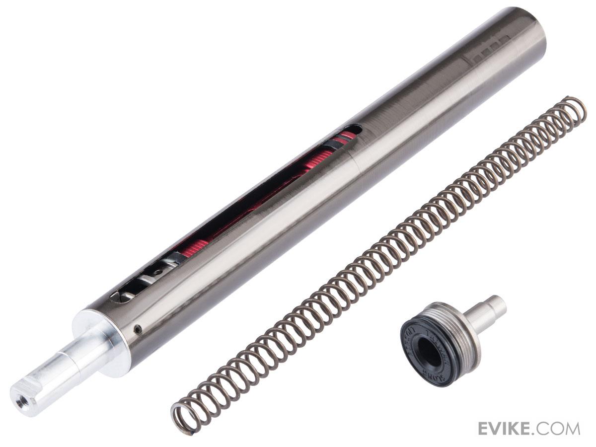 Slong Airsoft Steel Cylinder Upgrade Kit w/ CNC Piston & Spring Guide ...