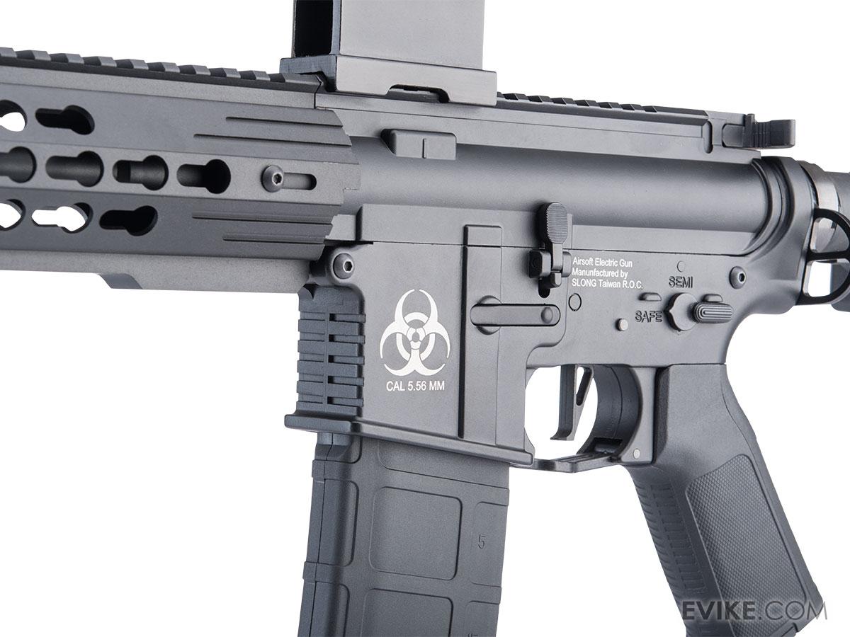 SLONG Airsoft M4 SN-16L Airsoft AEG Rifle w/ Keymod Handguard, Airsoft ...