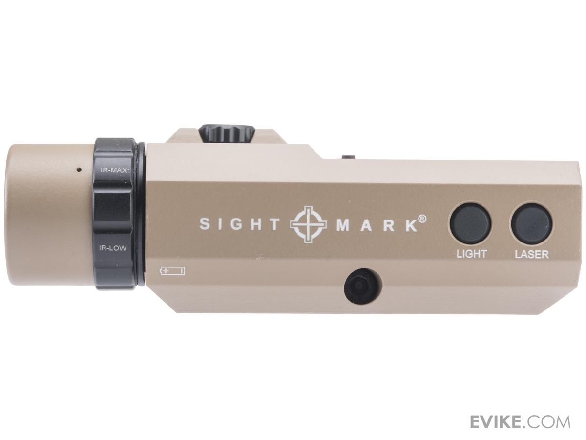 Sightmark LoPro Combo Flashlight w/ Green Laser & IR (Color: Dark Earth ...