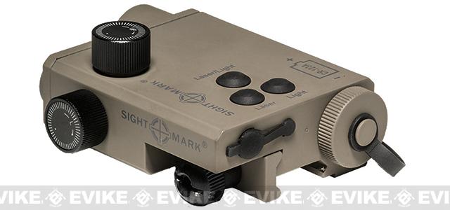 Sightmark LoPro Combo Green Laser / LED Illuminator - Dark Earth ...