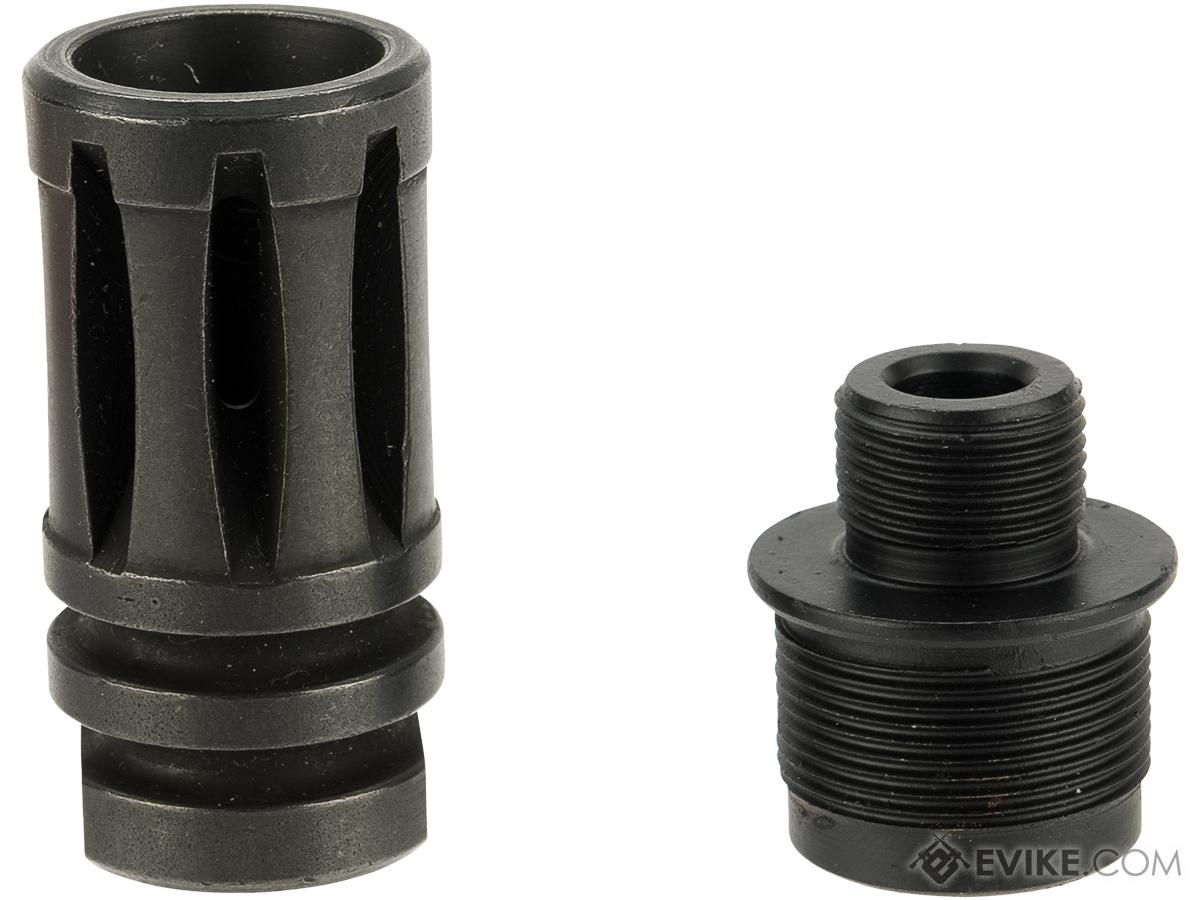UFC 14mm Negative Threaded Barrel Adapter for Airsoft Sniper Rifles ...