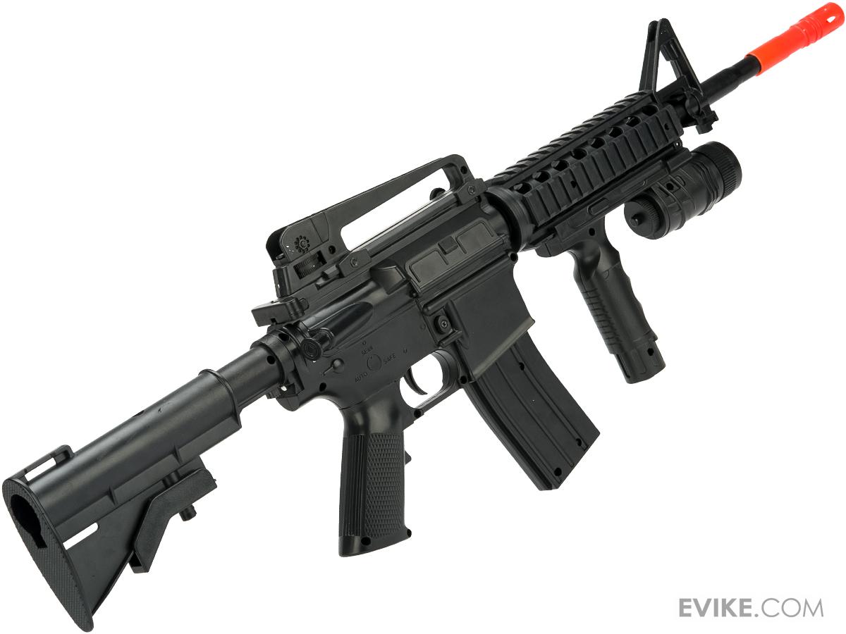 ZM P.1158B+ 3/4 Scale Spring Powered Airsoft M4 Rifle, Airsoft Guns ...