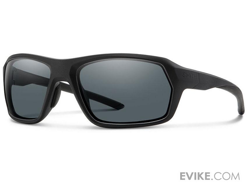 Smith Optics Elite Rebound Sunglasses (Color: Matte Black / Grey Lens ...