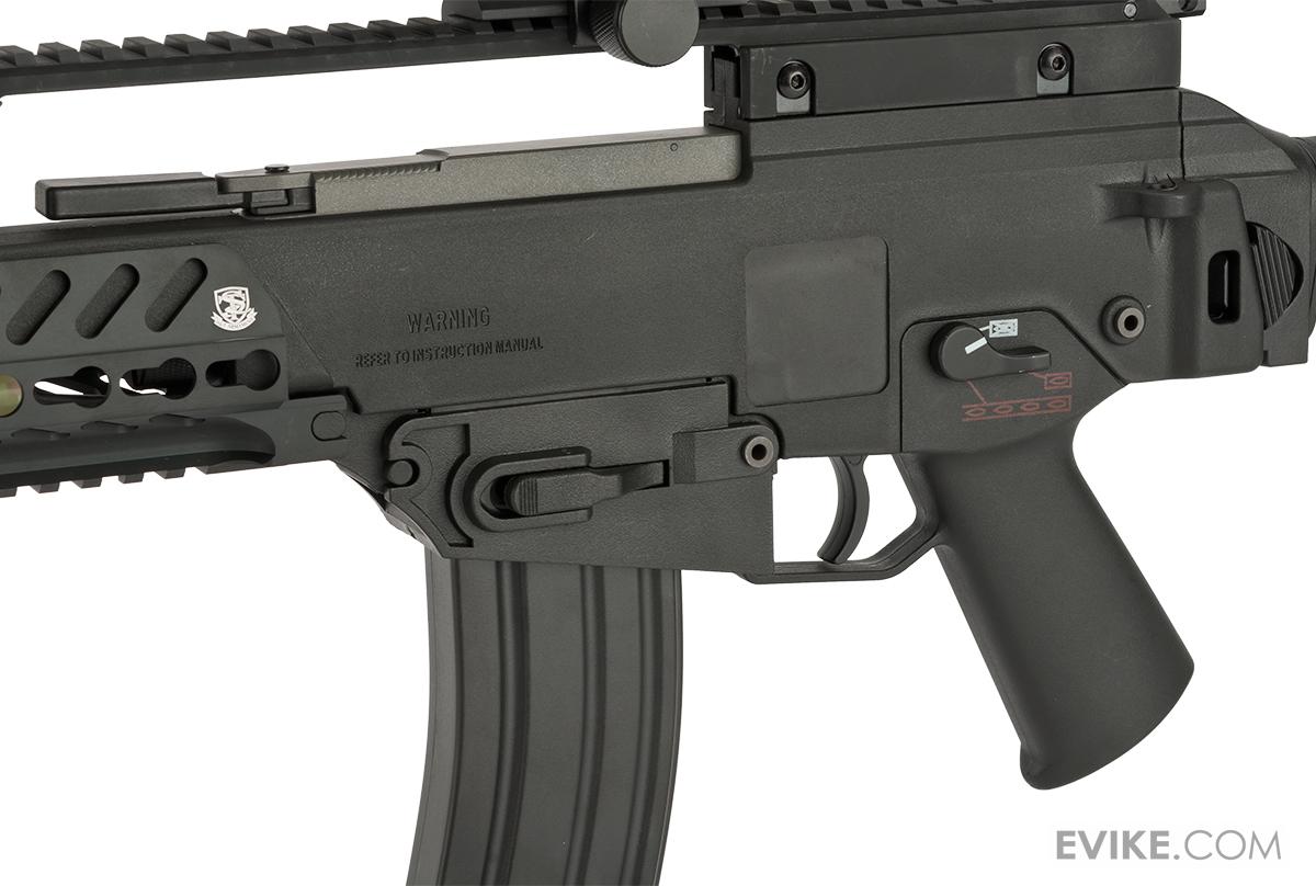 S&T MK3 Electric Blowback Airsoft AEG with Keymod Handguard (Model: CQC ...