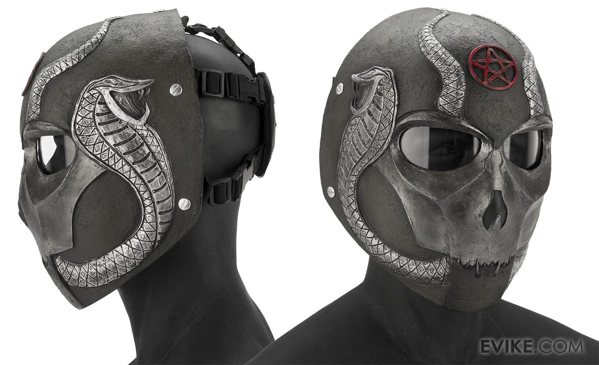 Evike.com R-Custom Fiberglass "Snake Eater" Full Face Mask (Color: OD ...